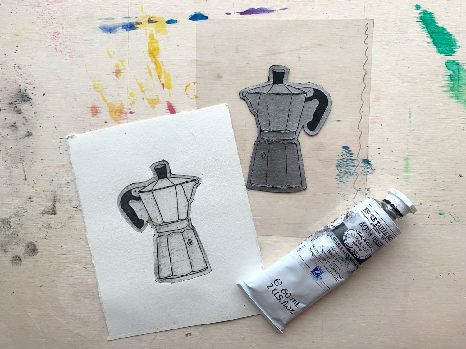 Tetra Pak Intaglio Prints | Atelier Gelb. — Design Studio by Laura Vidal